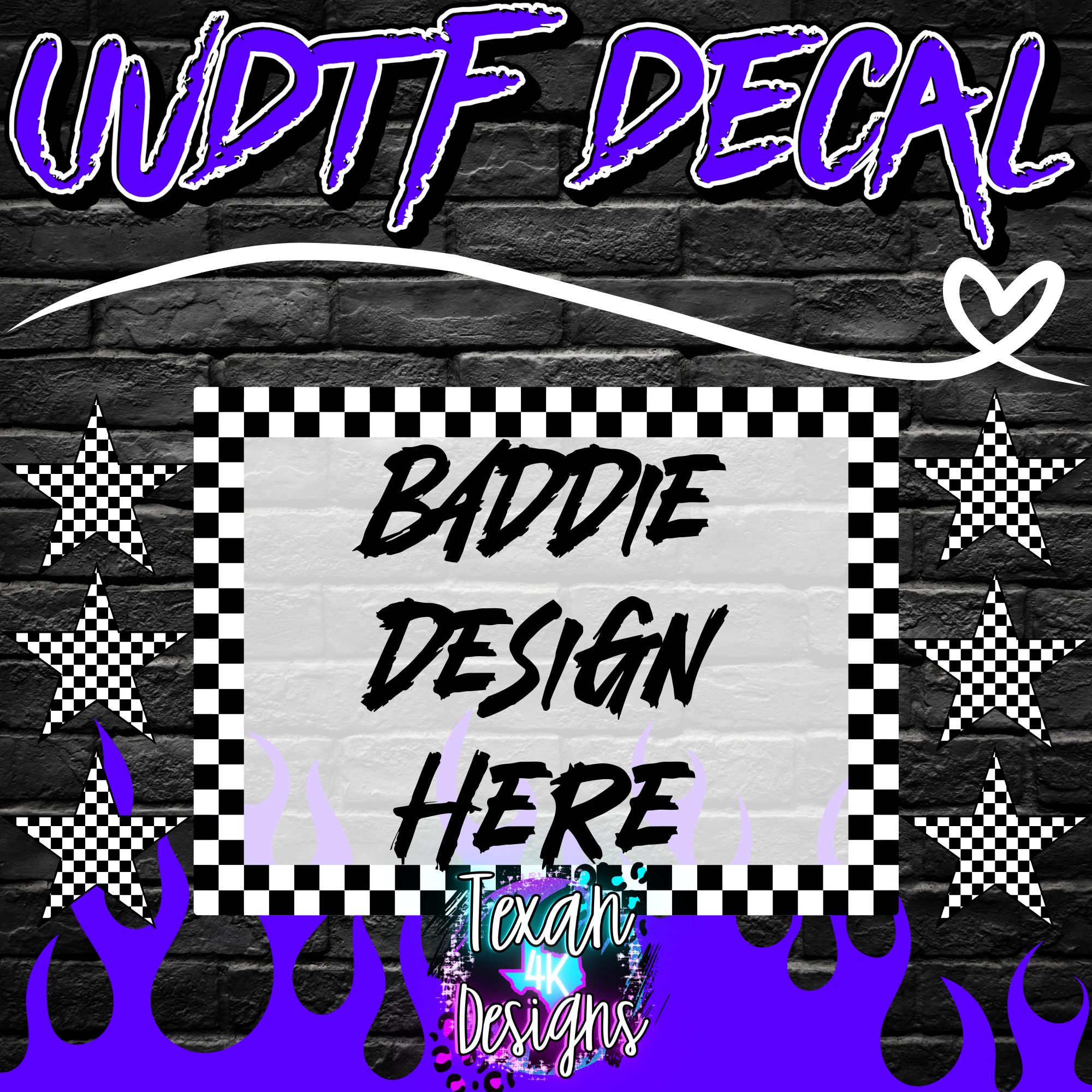 UVDTF decal mock up edgy – Texan 4K Designs