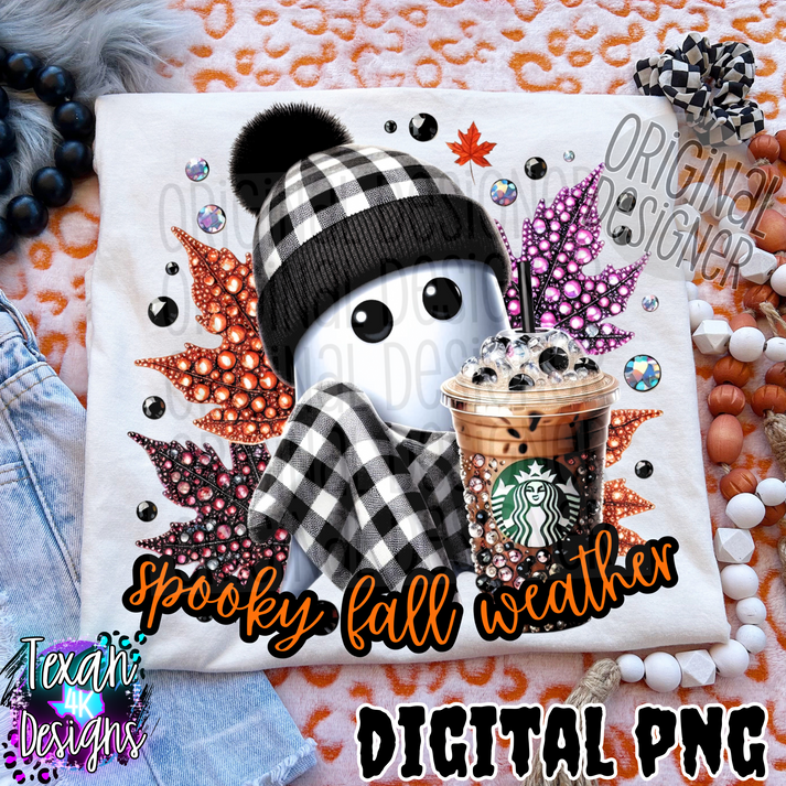 spooky fall weather - DIGITAL PNG – Texan 4K Designs
